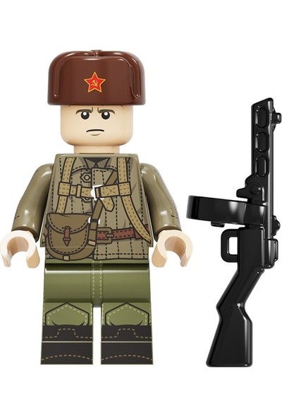 Xinh Ww2 Military Minifigures Red Army Soviet Soldiers X-902 Xinh Ww2 Military Minifigures Red Army Soviet Soldiers X-902