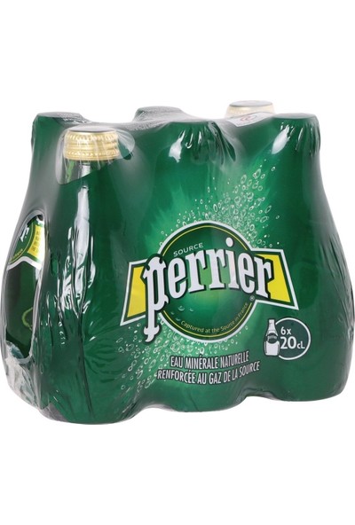 Perrier Doğal Mineralli Su - 6 x 200 ml Perrier Doğal Mineralli Su - 6 x 200 ml