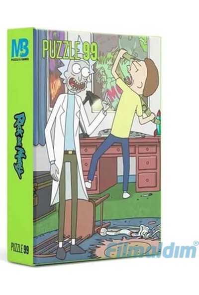 Filmaldım Warner Bros Rick And Morty 99 Parça Puzzle
