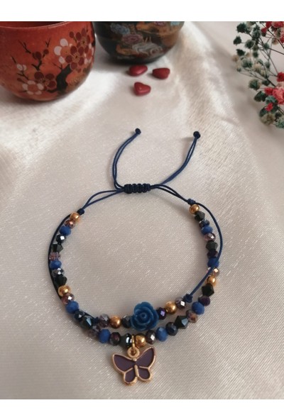 Kadın Kelebek Figürlü Bileklik