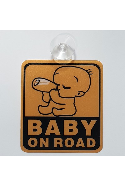 Dreamcar Baby On Board Plastik Vantuzlu Oto Cam Uyarı Levhası Dreamcar Baby On Board Plastik Vantuzlu Oto Cam Uyarı Levhası