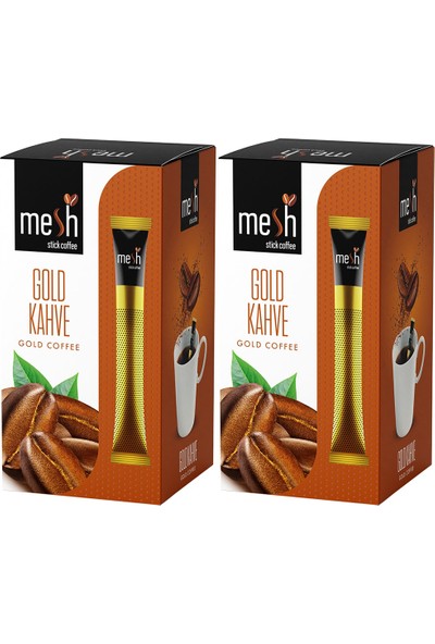 Mesh Stick Instant Freeze Dried Gold Kahve 2 Paket Birarada Mesh Stick Instant Freeze Dried Gold Kahve 2 Paket Birarada