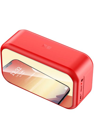 Soaiy SH32 Bluetooth Speaker Hoparlör-Kırmızı Soaiy SH32 Bluetooth Speaker Hoparlör-Kırmızı