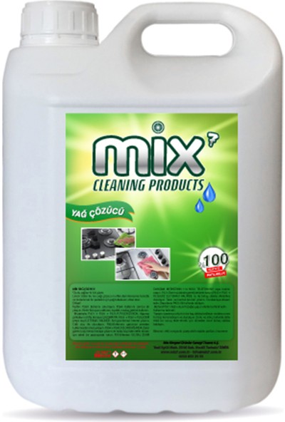 Mix Yağ Çözücü 5 kg
