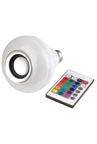 Pazariz Uygun Uzaktan Kumandalı Bluetooth Hoparlör Fonksiyonlu Akıllı LED Ampul Lamba Music Bulb/app Pazariz Uygun Uzaktan Kumandalı Bluetooth Hoparlör Fonksiyonlu Akıllı LED Ampul Lamba Music Bulb/app