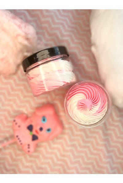 Clecuy Pamuk Şeker Kokulu Body Butter Vücut Balmı Nemlendirici 150ML