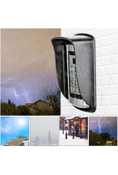 Sonex Rfid Waterproof Kabolu Kablosuz Kapı Zili Koruyucu Kapak