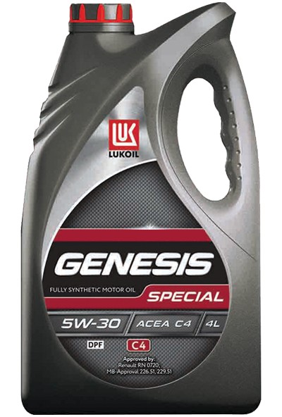 Lukoil Genesis Special 5W-30 C4 4 Litre Motor Yağı ( Üretim Yılı: 2021 )