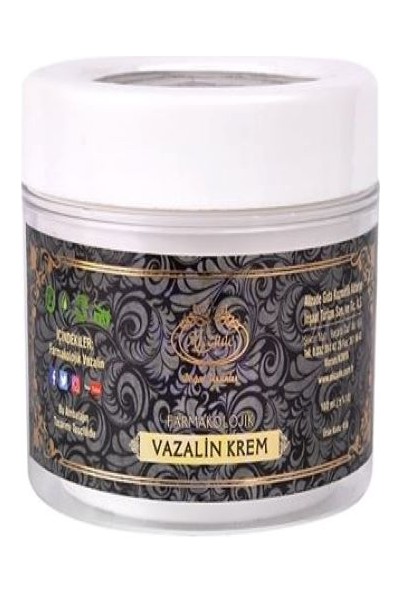 Alizade Farmakolojik Vazalin Kremi Alizade Farmakolojik Vazalin Kremi