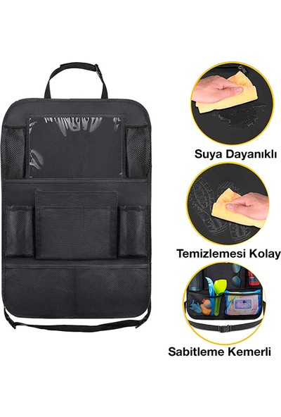 Yakuppolt Koltuk Arkası Organizer Düzenleyici Tablet Tutucu Gazetelik Taksi Araba Için Yakuppolt Koltuk Arkası Organizer Düzenleyici Tablet Tutucu Gazetelik Taksi Araba Için