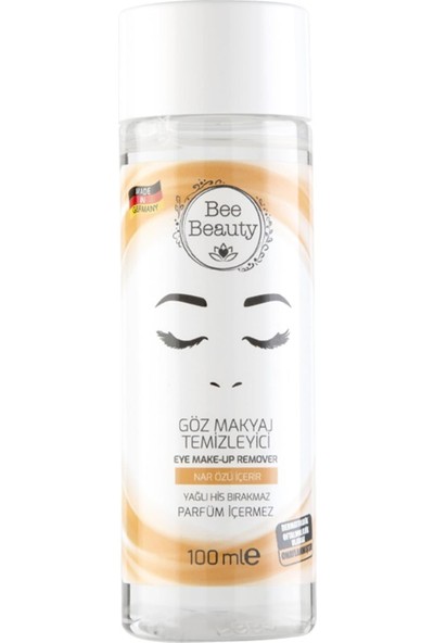Bee Beauty Göz Makyaj Temizleyici 100 ml Bee Beauty Göz Makyaj Temizleyici 100 ml