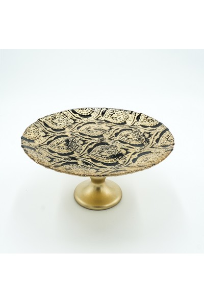 Bernardo Bernado Antik Ayaklı Tabak - Akc-Antıque -07
