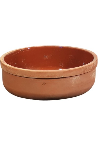 Bitki Fidanım Toprak Yuvarlak Güveç Içi Sırlı 19 cm Bitki Fidanım Toprak Yuvarlak Güveç Içi Sırlı 19 cm