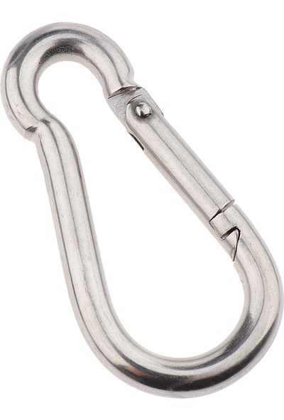 Homyl Paslanmaz Çelik Anahtar Zincir Klibi Karabiner Klip M10 (Yurt Dışından) Homyl Paslanmaz Çelik Anahtar Zincir Klibi Karabiner Klip M10 (Yurt Dışından)