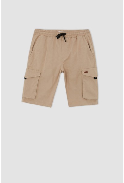 Kargo Jogger Bermuda ŞORT W6558AZ22SM