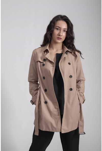Mark Jovia Trençkot Krem