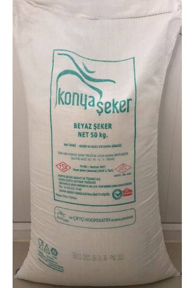 Konya Şeker Toz Şeker 50 kg