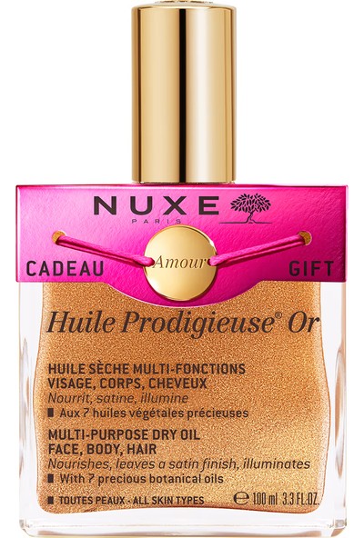 Nuxe Huile Prodigieuse Or Dry Oil 100 Ml+ Bileklik Nuxe Huile Prodigieuse Or Dry Oil 100 Ml+ Bileklik