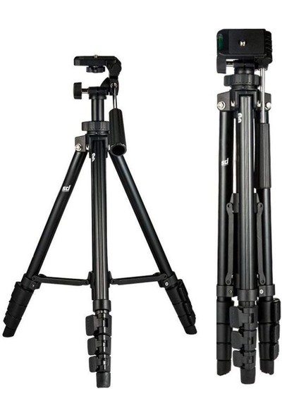 Robeve 3388 Tripod 146 cm Uzayabilen Bluetooth Kumandalı Telefon-Kamera-Dslr Sabitleyici Tripod Robeve 3388 Tripod 146 cm Uzayabilen Bluetooth Kumandalı Telefon-Kamera-Dslr Sabitleyici Tripod