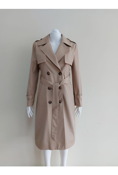 Camel Uzun Trençkot