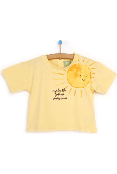 Hello Baby Better Cotton Erkek Bebek Rahat Kalıp Tshirt Hello Baby Better Cotton Erkek Bebek Rahat Kalıp Tshirt