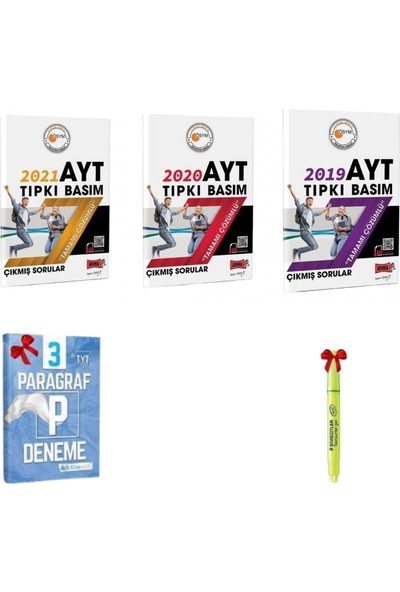 AYT Tıpkı Basım Tamamı Çözümlü Çıkmış Sorular 2019-2020-2021 AYT Tıpkı Basım Tamamı Çözümlü Çıkmış Sorular 2019-2020-2021