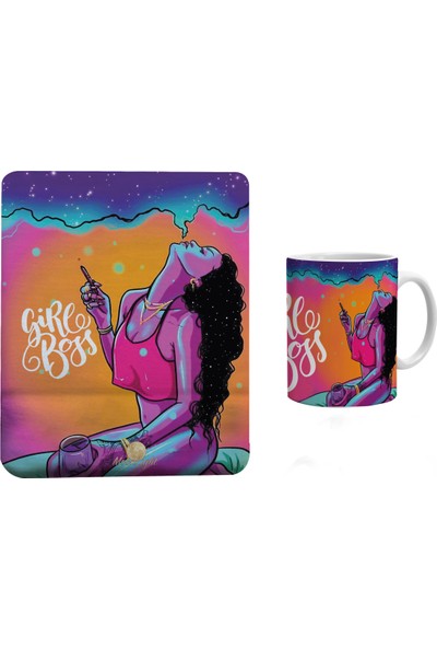 Flipped Dream Girl Mousepad ve Kupa Seti Flipped Dream Girl Mousepad ve Kupa Seti