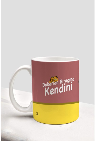 Flipped Dobarlan Bıragma Kendini Doodle Kupa Bardak Flipped Dobarlan Bıragma Kendini Doodle Kupa Bardak