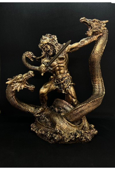 Troy Accessory Yunan Mitolojisi Herkül (Herakles) ve Hydra Ejderi Troy Accessory Yunan Mitolojisi Herkül (Herakles) ve Hydra Ejderi