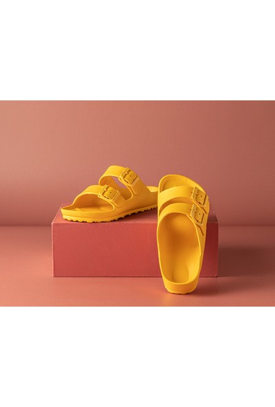 Alice Kadın Sokak Terliği 40 Koyu Sarı