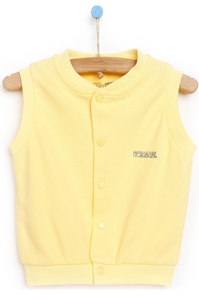 Hello Baby Basic Ribanalı Yelek