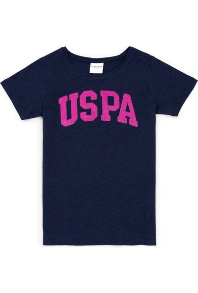 U.S. Polo Assn. Kız Çocuk Lacivert T Shirt Basic 50246803-VR033 U.S. Polo Assn. Kız Çocuk Lacivert T Shirt Basic 50246803-VR033