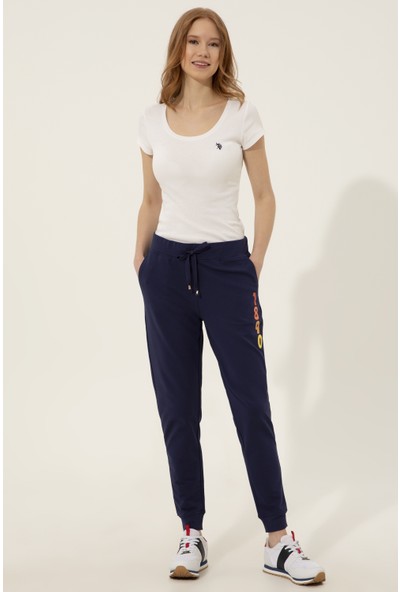 U.S. Polo Assn. Bayan Lacivert Örme Pantolon 50253153-VR033