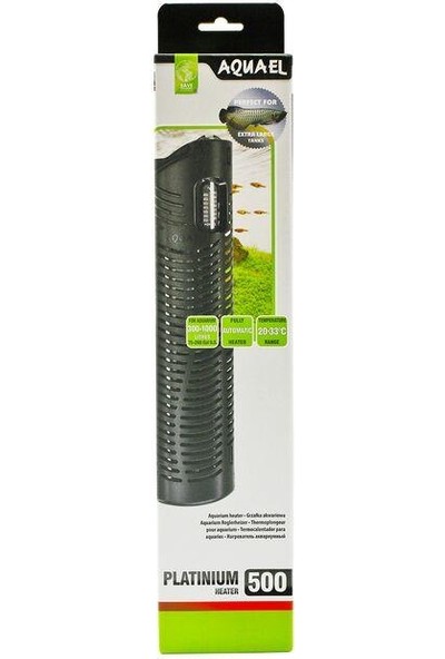 Aquael Plastic Platinium Ultra Heater Akvaryum Isıtıcısı 500W Aquael Plastic Platinium Ultra Heater Akvaryum Isıtıcısı 500W