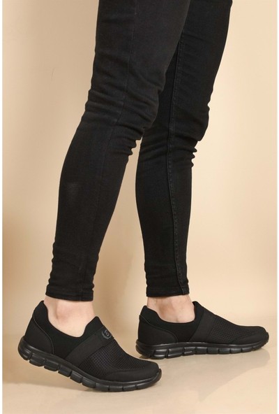 Pabuçhan 0548 Ünisex Günlük Yürüyüş Spor Ayakkabı - BTMK00548-SIYAH-38