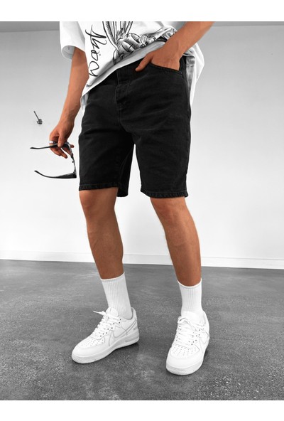 Abluka Online Kot Şort Siyah