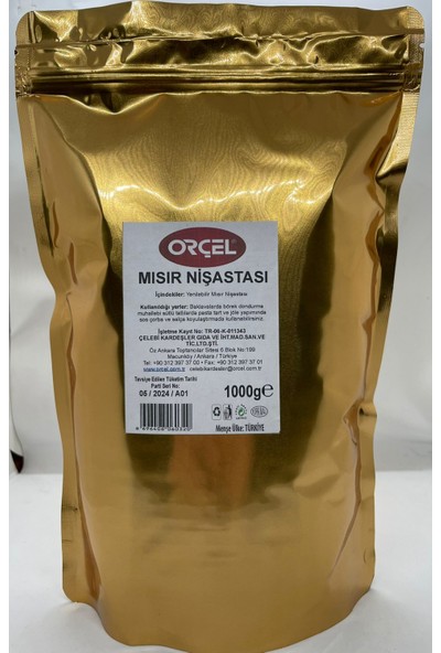 Orçel Mısır Nişastası 1000 gr