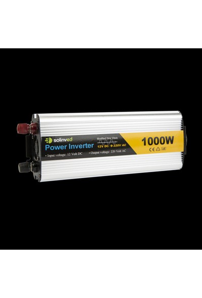 Solinved 1000W Modifiye Sinüs Inverter 12 V Solinved 1000W Modifiye Sinüs Inverter 12 V
