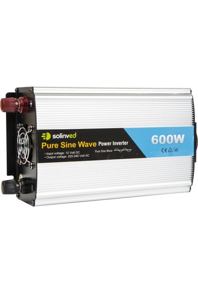 Solinved 600W Tam Sinüs Inverter 12V Solinved 600W Tam Sinüs Inverter 12V