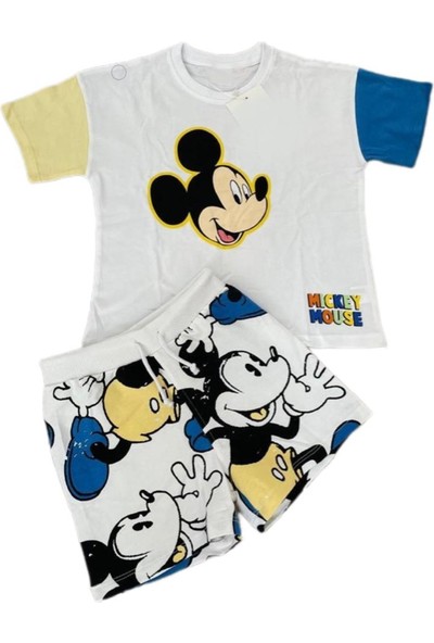 Ladin Yeni Sezon Disney Mickey Mouse Baskılı 2'li Takım