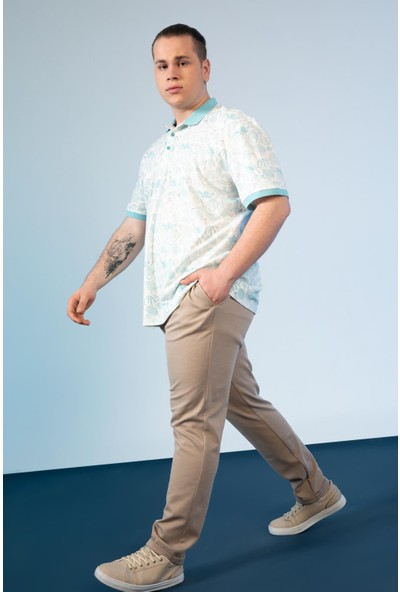 Büyük Beden Örme Jogger PANTOLON Y1769AZ22SM