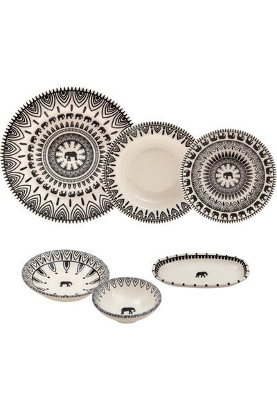 Jumbo Marrakech 26 Parça Yemek & Kahvaltı Takımı