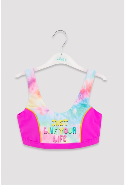 Penti Kız Çocuk Tie Dye Bra Bikini Takımı