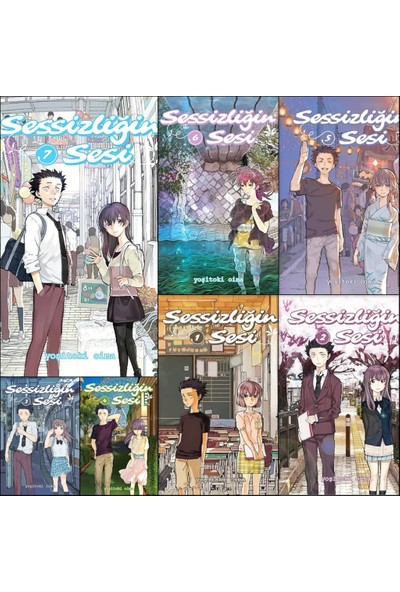 Sessizliğin Sesi (1-2-3-4-5-6-7) 7 Cilt Manga Set - Yositoki Oima