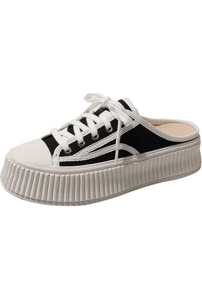 Rahat Tembel Yarı Paspas Kanvas Ayakkabılar Rahat Tembel Yarı Paspas Kanvas Ayakkabılar