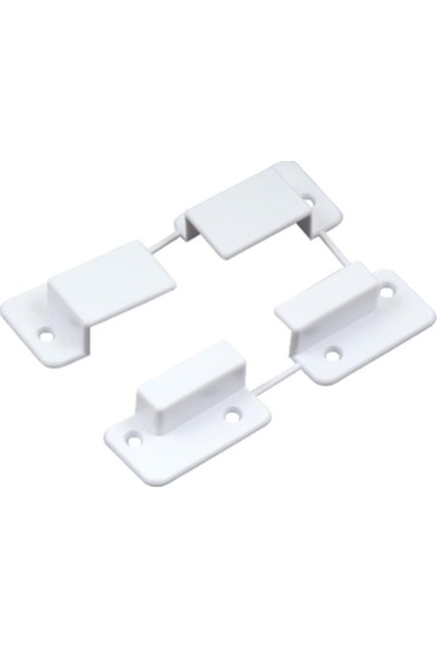 Yapı Market Sabit Sineklik Bağlama Pabucu 10X20 Beyaz Yapı Market Sabit Sineklik Bağlama Pabucu 10X20 Beyaz
