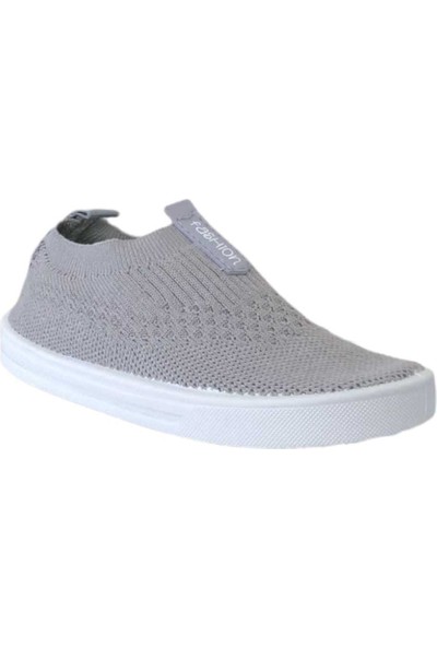 Gezer 2936.00 Gri Çocuk Kreş Yazlık Ev Ayakkabısı