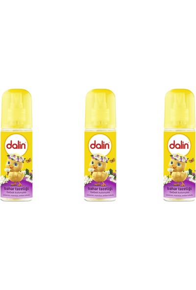 Dalin Bahar Temizliği Sprey Kolanya 3'lü Avantaj Paketi Dalin Bahar Temizliği Sprey Kolanya 3'lü Avantaj Paketi