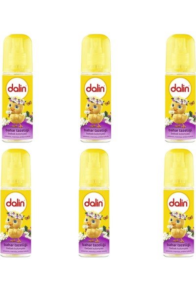 Dalin Bahar Temizliği Sprey Kolanya 6'lı Avantaj Paketi Dalin Bahar Temizliği Sprey Kolanya 6'lı Avantaj Paketi