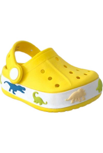 Polaris 520391 2fx Sarı Çocuk Plaj Terlik